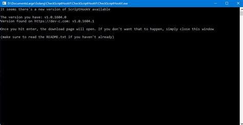 CheckScriptHookV GTA Mods