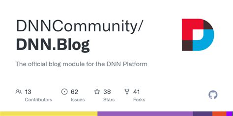 github dnncommunity dnn blog the official blog module for the dnn