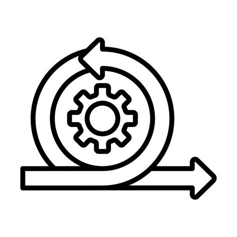 Agile Development Icon Line Illustration 54615189 Vector Art At Vecteezy