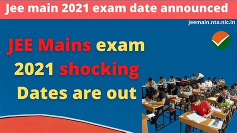 Jee Main Exam Date Jeemain Exam Jee Main Exam Date Latest News Today