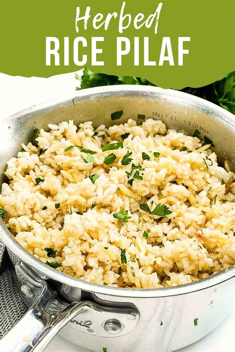 Herbed Rice Pilaf With Orzo Three Olives Branch