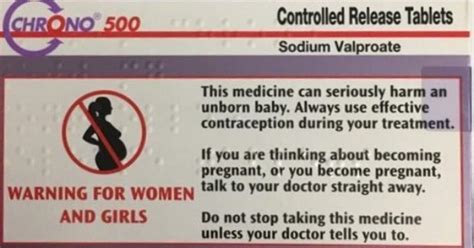 Gphc Dispensing Sodium Valproate Without Information Leaflet Unacceptable