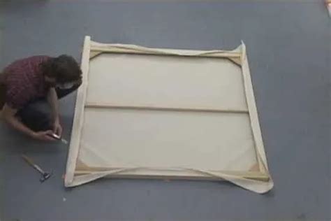How To Stretch A Perfect Canvas Painting Tips WonderHowTo