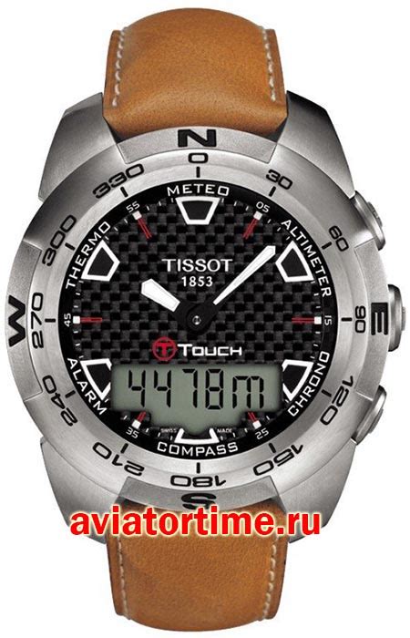 Швейцарские наручные мужские часы Tissot T013.420.46.201.00 T-TOUCH EXPERT