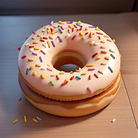 Premium Ai Image Set Of Tasty Donuts