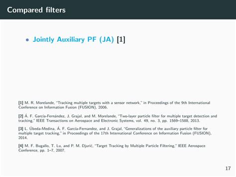 Target Tracking Suing Multiple Auxiliary Particle Filtering Ppt