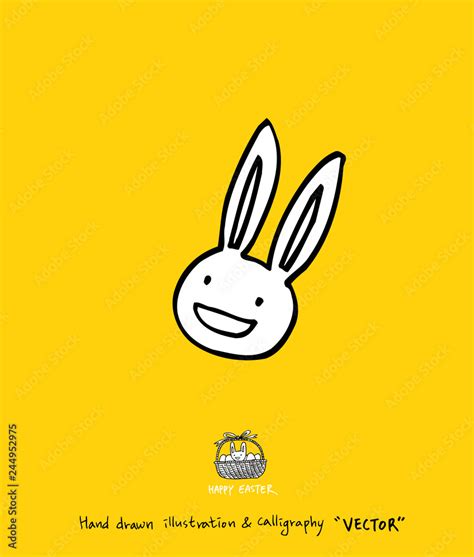 Image Vectorielle Stock 부활절 손으로 그린 부활절 일러스트 Adobe Stock