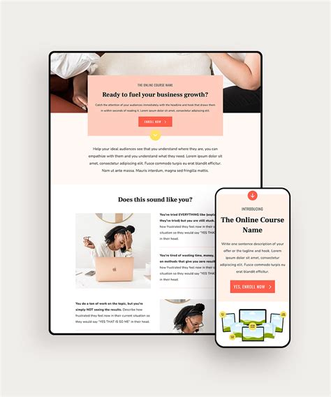 Sales Funnel And Landing Page Templates For Elementor Wordpress Bluchic