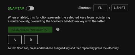 What Is Razer Snap Tap Mode And How To Enable It