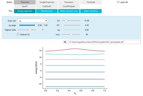 GUI For Beginners Scqubits Documentation