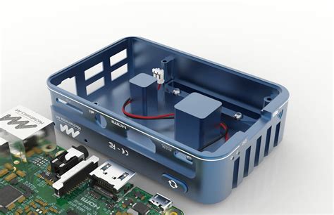 Raspberry Pi 3 Aluminum Case Mechatronics Art