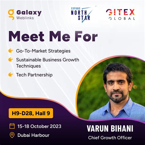 varun b on linkedin gitex2023 techinnovation networking