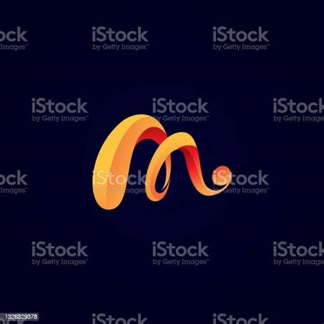 크리에이티브 레터 M 3d 벡터 로고 디자인 알파벳 M에 대한 스톡 벡터 아트 및 기타 이미지 알파벳 M 로고 아이콘 Istock