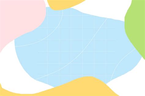 Premium Vector Flat Abstract Organic Blob Shape Background Design For Banner Design