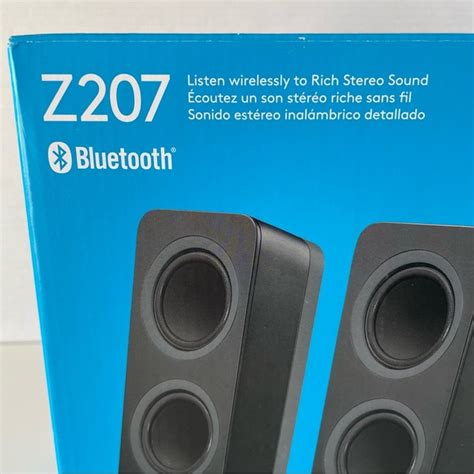 Logitech Portable Audio Video Logitech Z Bluetooth Multi Device Stereo Speakers W Black