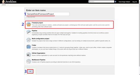 robot framework ile jenkins entegrasyonu yasin engin albakır