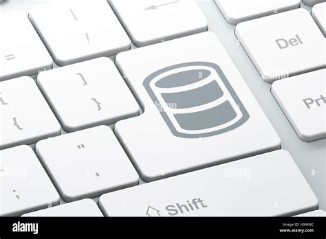 Programming Concept Database On Computer Keyboard Background Stock Photo Alamy