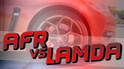 Why Experienced Tuners Use Lambda And Not Afr When Doing A Flex Fuel Tune Youtube