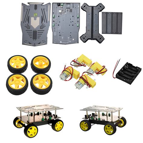 4wd Arduino Mobile Platform Smart Robot Car Kit Support Dfrduino Uno R3