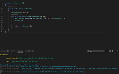 Azure Function Return 500 Without Log Microsoft Qanda