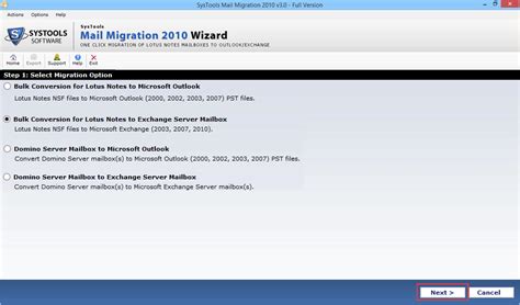 Migrate Lotus Notes NSF File To Exchange Server Mailbox