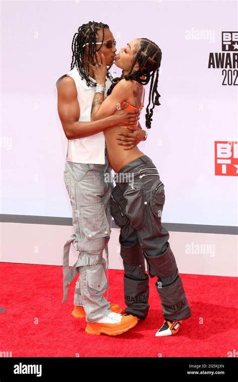 Los Angeles Ca 27th June 2021 Pressa Coi Leray At Arrivals For Bet