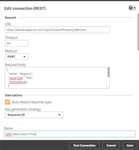 Connecting To The QRS API Using The Qlik REST Conn Qlik Community