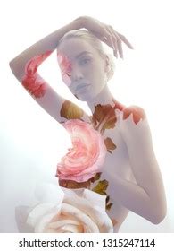 Double Exposure Body Images Stock Photos Vectors Shutterstock