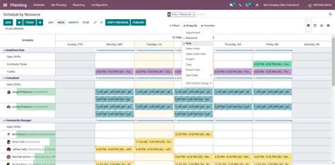 Odoo Planning Module How To Use Planning Module In Odoo 15 Effectively