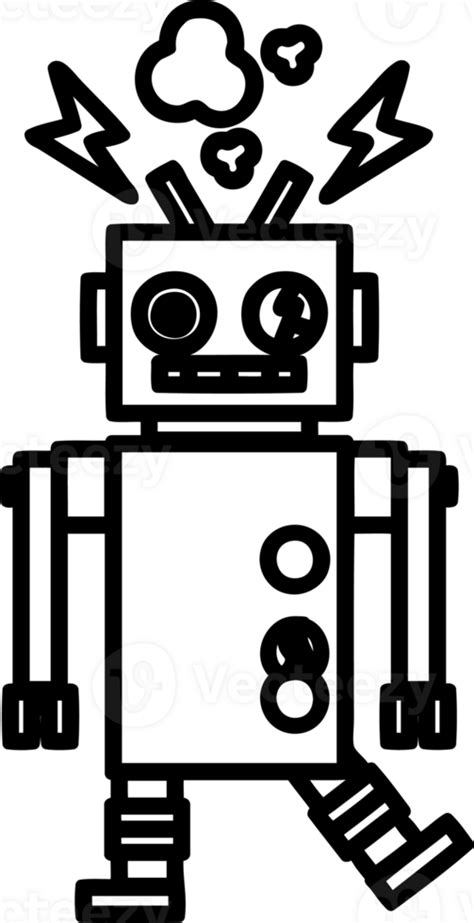 Dysfonctionnement Robot Symbole Icône 40744604 Png