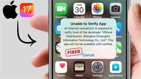 Unable To Verify App An Internet Connection Is Required Scarlet