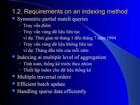 Indexing Olap Data Ppt