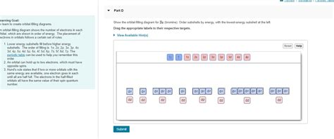Solved Learning Goal To Learn To Create Orbital Filling Chegg Com