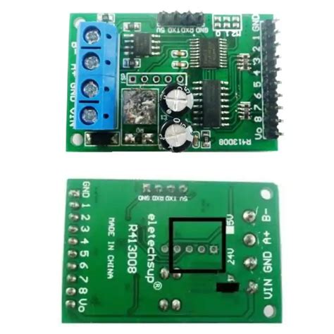 RS485 RS232 TTL PLC Modbus Rtu Módulo 8ch IO Placa de interruptor de control para relé
