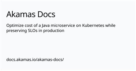 Optimize Cost Of A Java Microservice On Kubernetes While Preserving