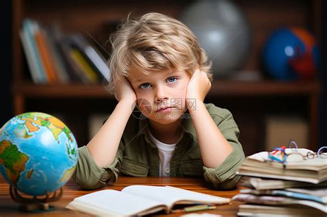 学生在完成作业高清图片下载 正版图片600613755 摄图网