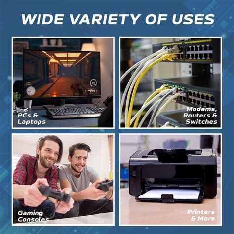 Cables Direct Online Cat6 75ft Networking Rj45 Ethernet Patch Cable Xbox Pc Modem Ps4