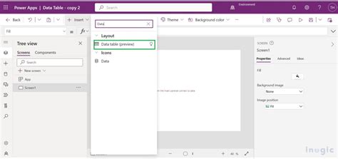 How To Display Search And Filter Data Table In Canvas App Microsoft