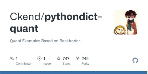 GitHub Ckend Pythondict Quant Quant Examples Based On Backtrader