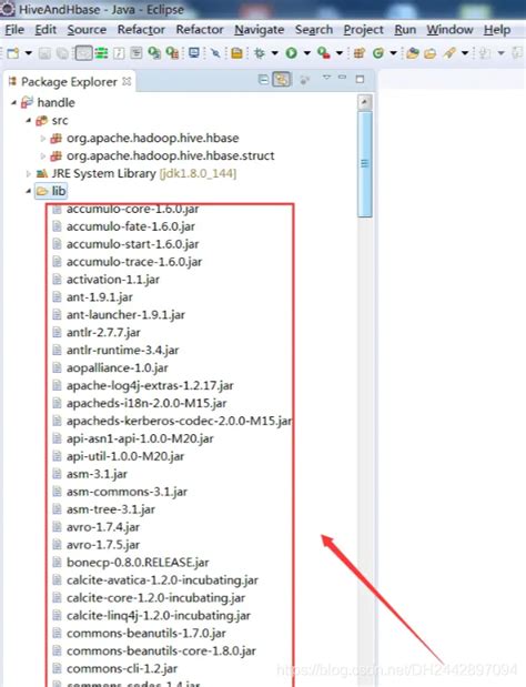 hive与hbase整合及hive hbase handler的jar包重新编译 hive hbase handler 1 2 1 jar