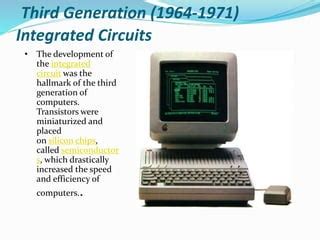 Generation Of Comnputer PPTX