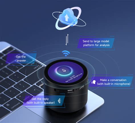 Esp32 S3 1 85 Inča 360×360 Wi Fi Bluetooth Ai Speech Speaker Malina314