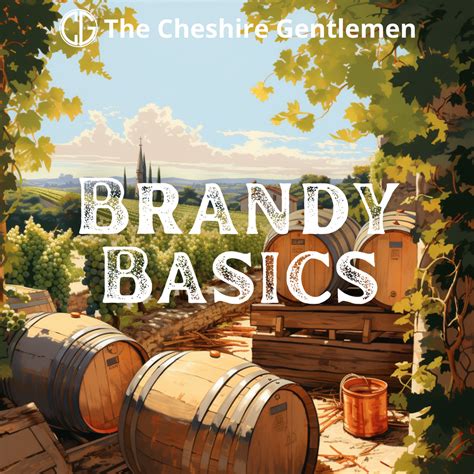 Brandy Basics A Guide To Enjoying And Understanding Brandy The Cheshire Gentlemen