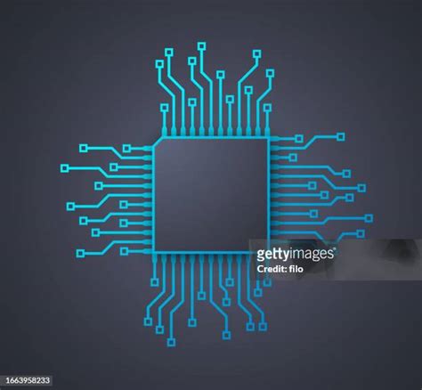 Circuit Board Cpu Computer Technology Design Background High Res Vector Graphic Getty Images