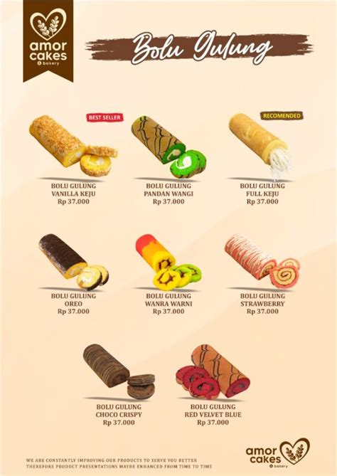 Daftar Harga Bolu Pisang Brownies Dan Dessert Box Amorcakes Bakery