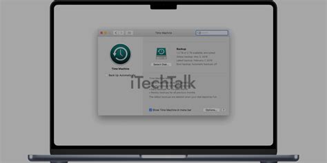 How To Turn Off Time Machine Mac
