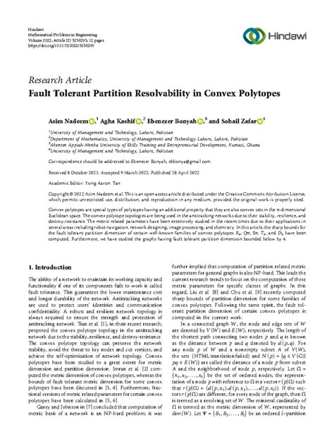 Fault Tolerant Partition Resolvability In Convex Polytopes Research