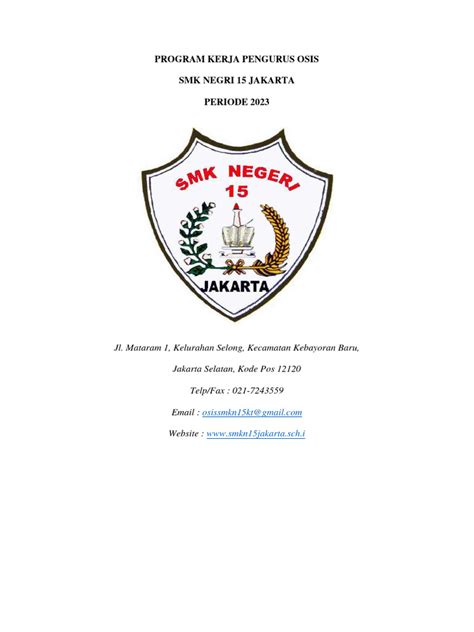 Program Kerja Osis 2023 Compressed Pdf