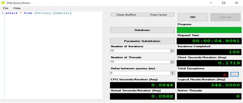 Check Sql Server Stress Test For Query Or Procedure Smart Way Of