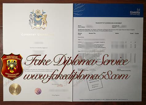 How Can I Create A 100 Copy Coventry University Degree And Transcript